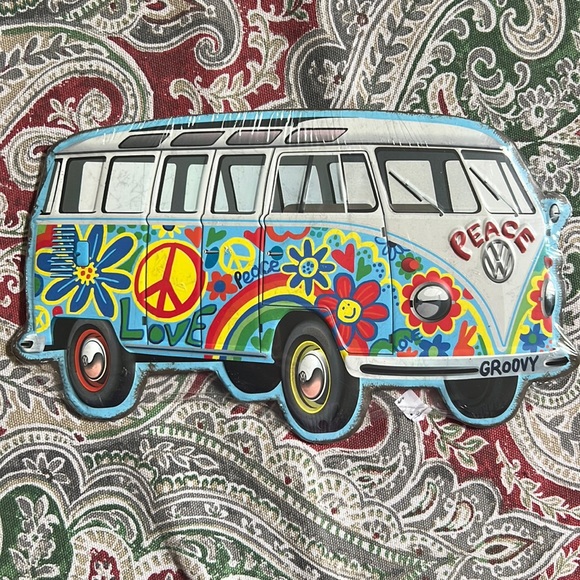 Accents | Nwt Vw Van Metal Wall Decor | Poshmark